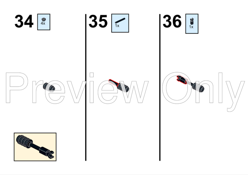 LEGO MOC Dodge Charger '69 SC by Gnat.bricks | Rebrickable - Build with ...