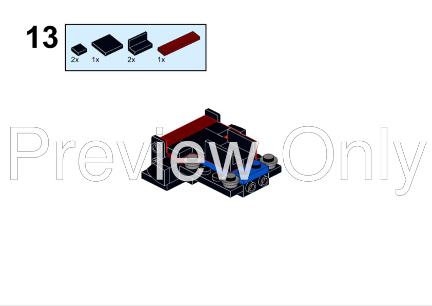 Lego Moc Built Tough Maverick By Ibrickeditup Rebrickable Build