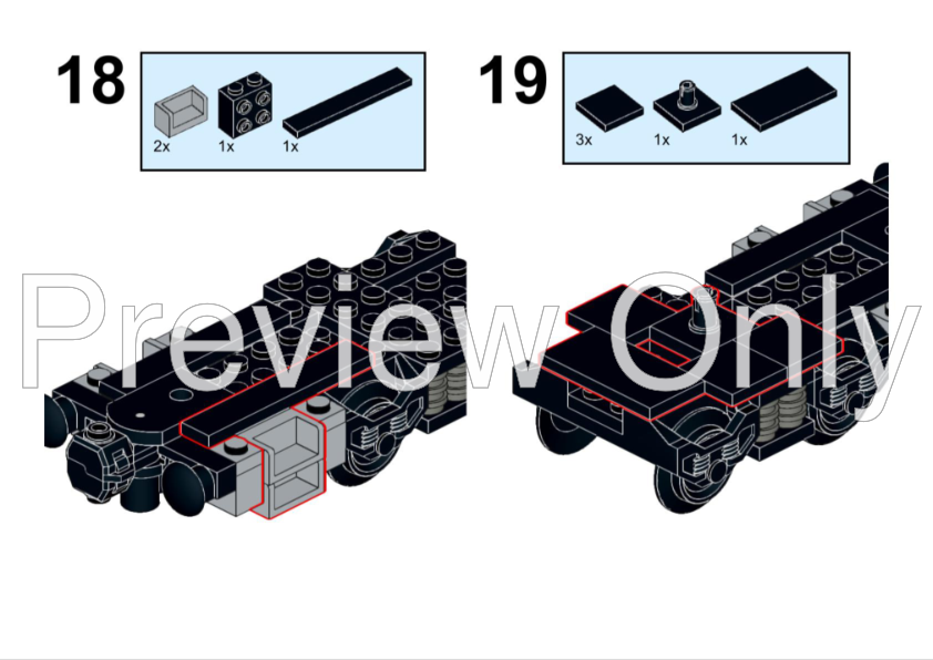 Lego Moc Austrian Night Express Train By Handers Rebrickable Build