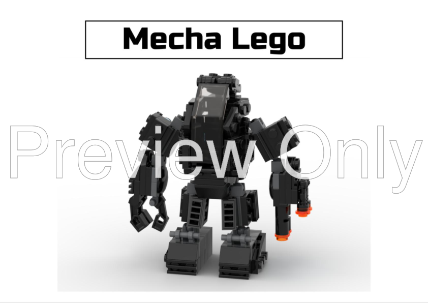 LEGO MOC Mecha by Heros_Bricks | Rebrickable - Build with LEGO