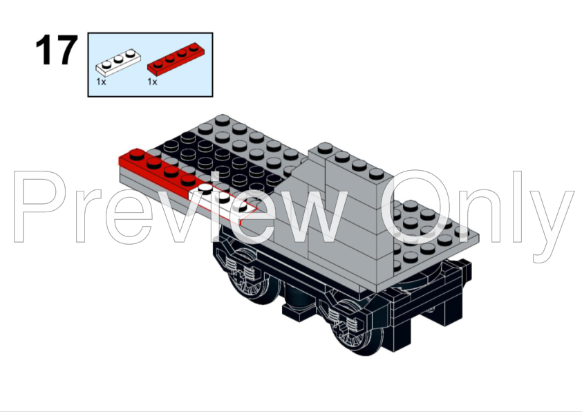 LEGO MOC UK High Speed Train by Handers | Rebrickable - Build with LEGO