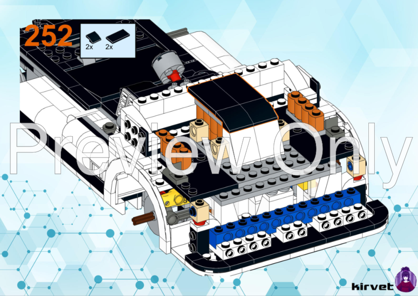LEGO MOC 10295 Porsche Big Rig by Kirvet | Rebrickable - Build with LEGO