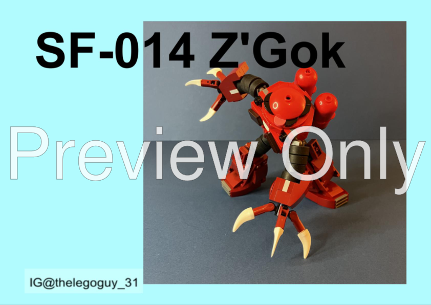 LEGO MOC SF-014 Z'Gok by TheLegoGuy31 | Rebrickable - Build with LEGO