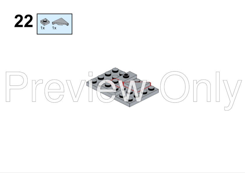 LEGO MOC 10497 underside detailed moc by darkdesire | Rebrickable ...