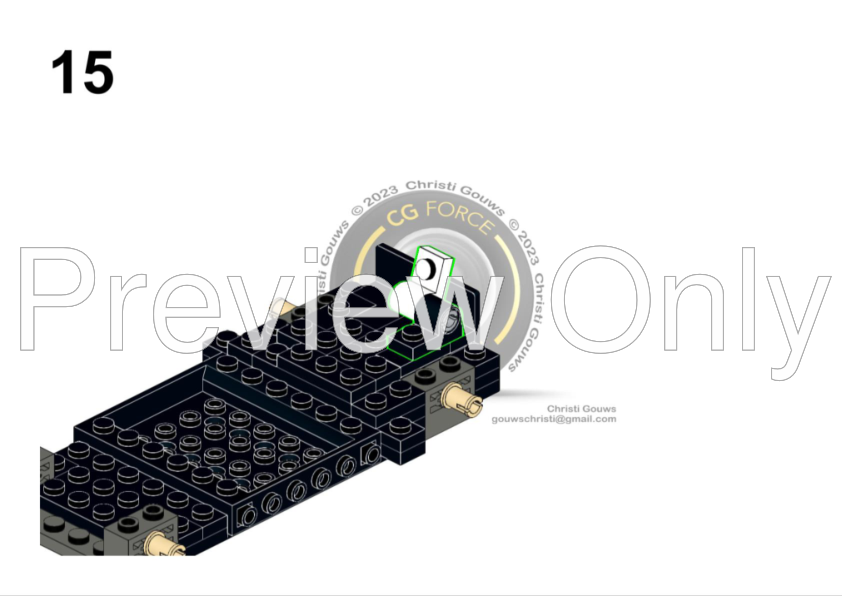 LEGO MOC Nascar 2023 TH Gisbergen by CGForceDesigns | Rebrickable ...