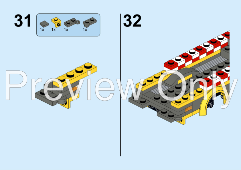 LEGO MOC Mercedes-Benz Sprinter Large Panel Van - Escort - MST by ...