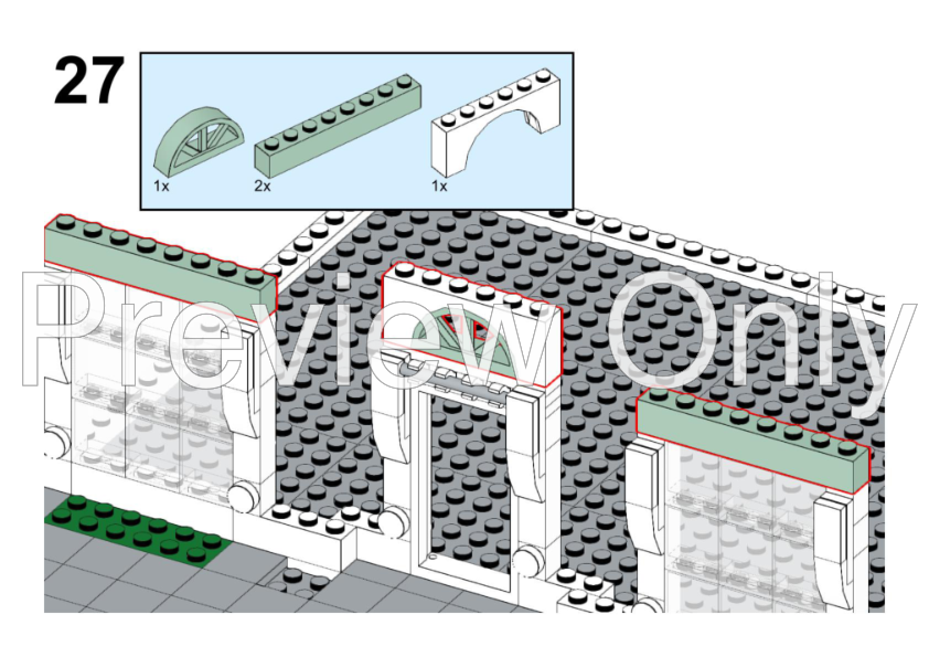 LEGO MOC Brick Valley tenement house on the main street by hugetusiek ...