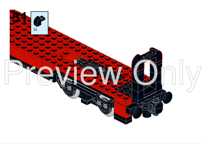 LEGO MOC Autrian Regional City Train by Handers | Rebrickable - Build ...
