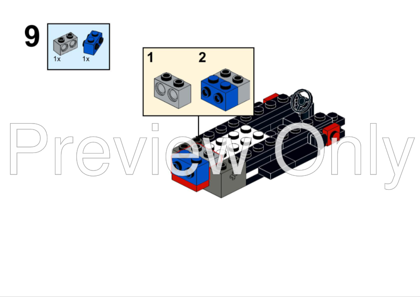 LEGO MOC Stuttgart 963 - 76916 by IBrickedItUp | Rebrickable - Build ...