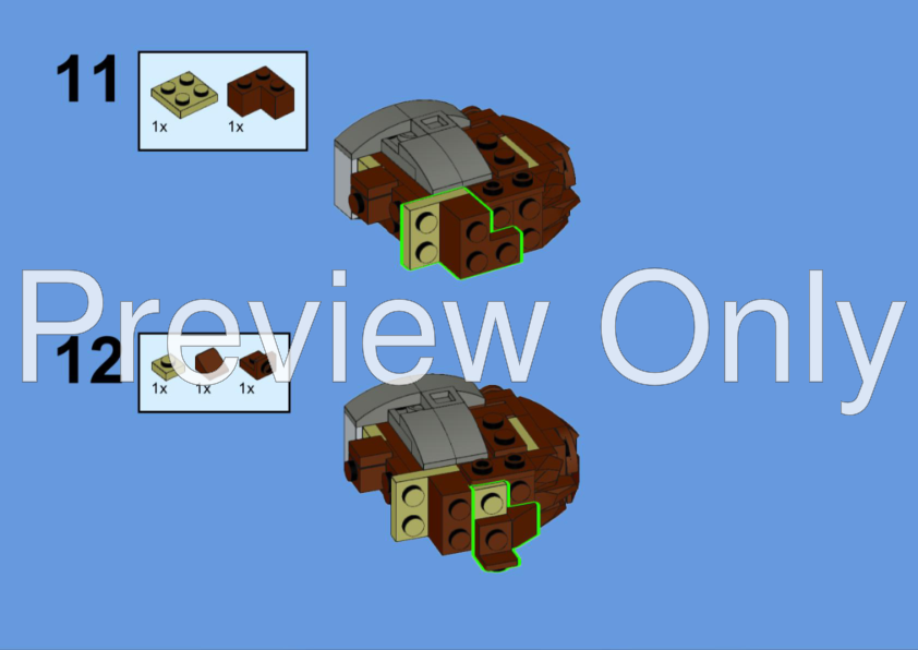 LEGO MOC Baltimore Oriole by Penguins and plastic | Rebrickable - Build ...