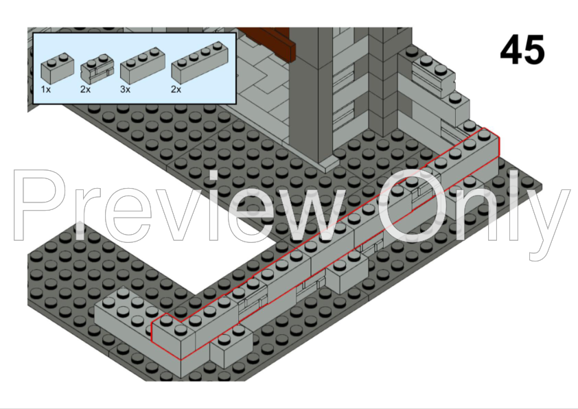 LEGO MOC Castle gatehouse by Castle_Builder | Rebrickable - Build with LEGO