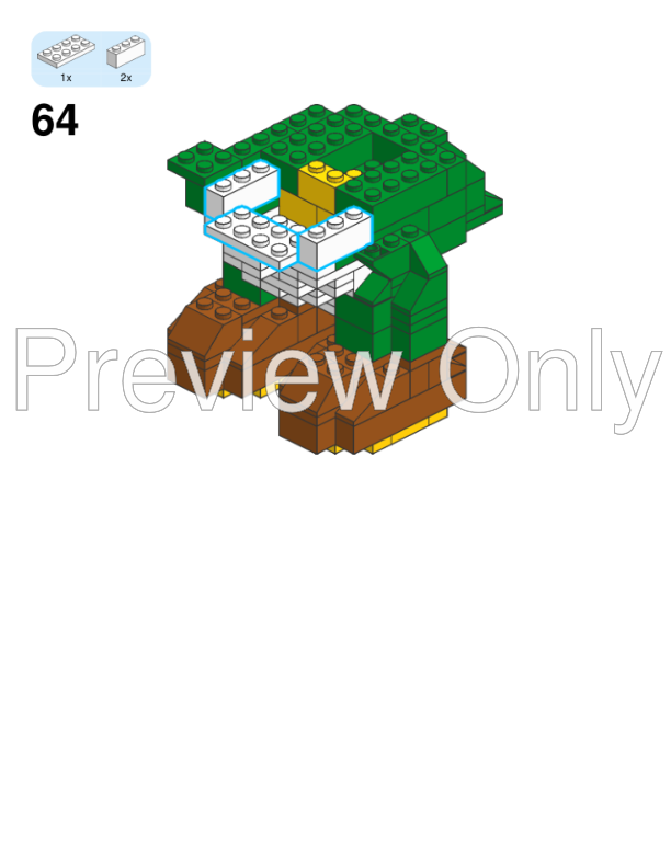 Lego Moc Yoshi By Benstephenson Rebrickable Build With Lego