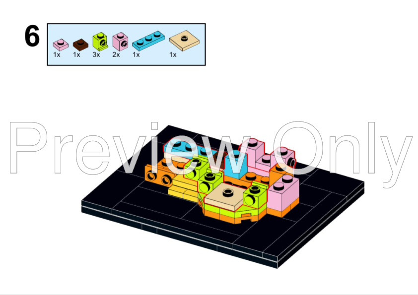 LEGO MOC Up House (micro version) by Avocados | Rebrickable - Build ...