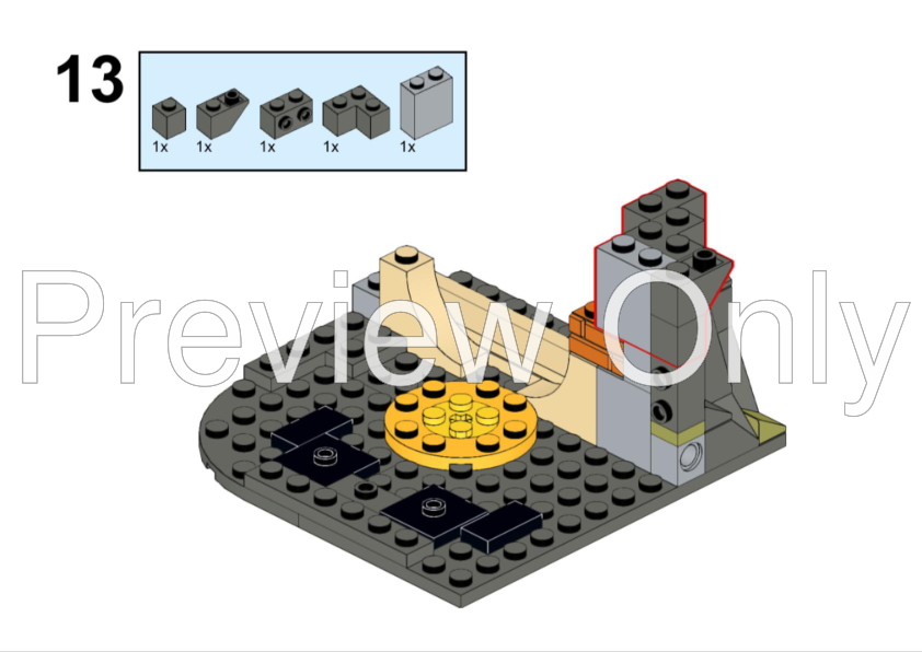 Lego Moc Hp Modular Yellow Common Room By Gobsmack Rebrickable