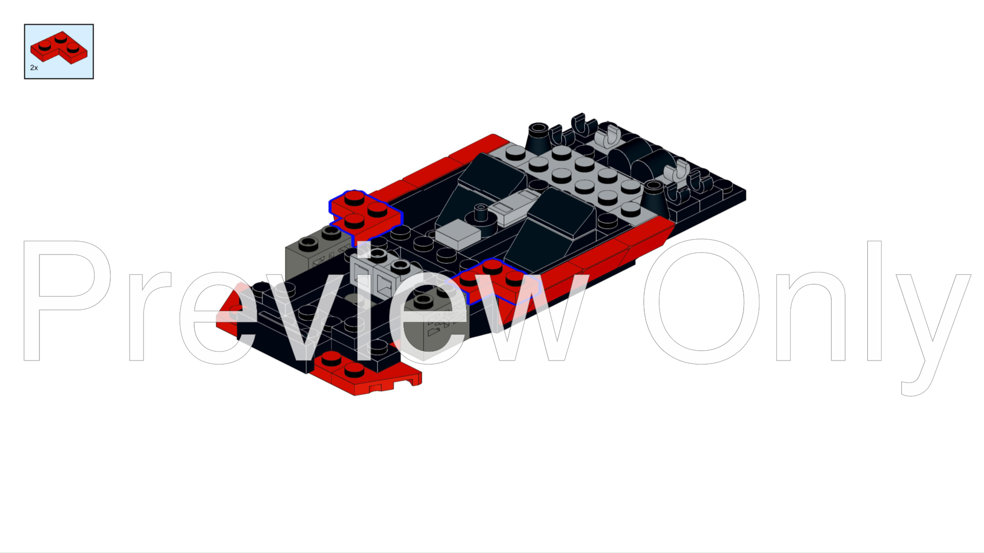 LEGO MOC-153583 Inspired by Ford GT by imYoko996 | Rebrickable - Build ...