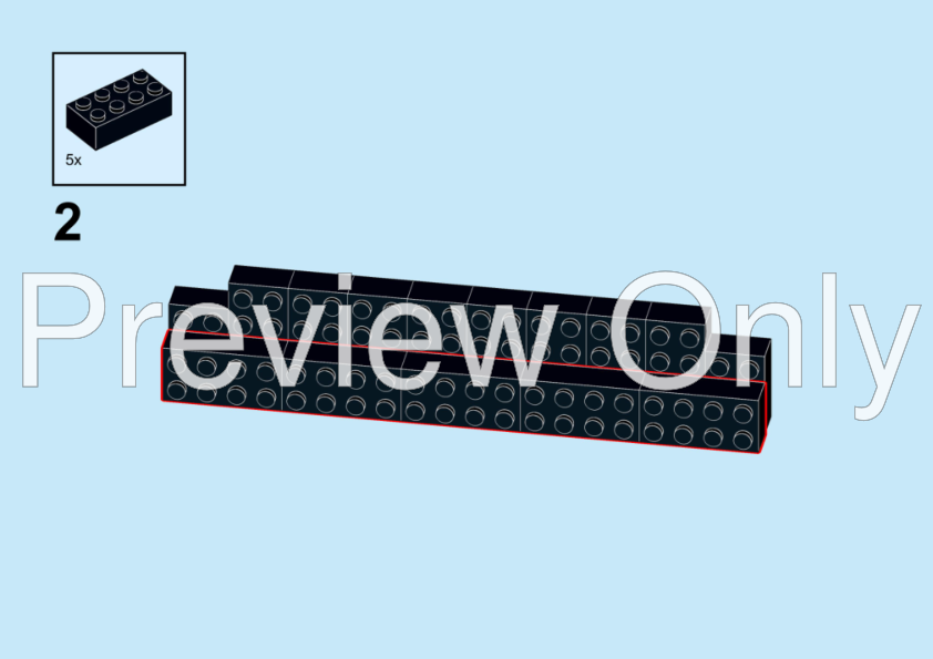 LEGO MOC Ninjago 10 Years - Minifigures Display Stand Extension by ...