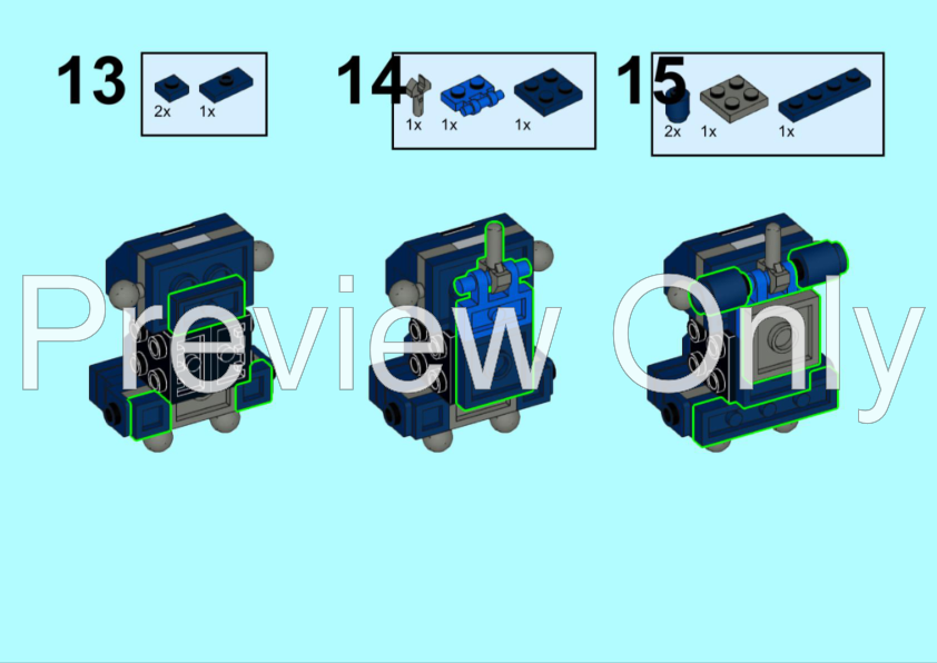 LEGO MOC SF-012 GOUF by TheLegoGuy31 | Rebrickable - Build with LEGO