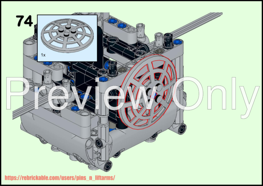 LEGO MOC TECHNIC TIE/LN starfighter by pins_n_liftarms | Rebrickable ...