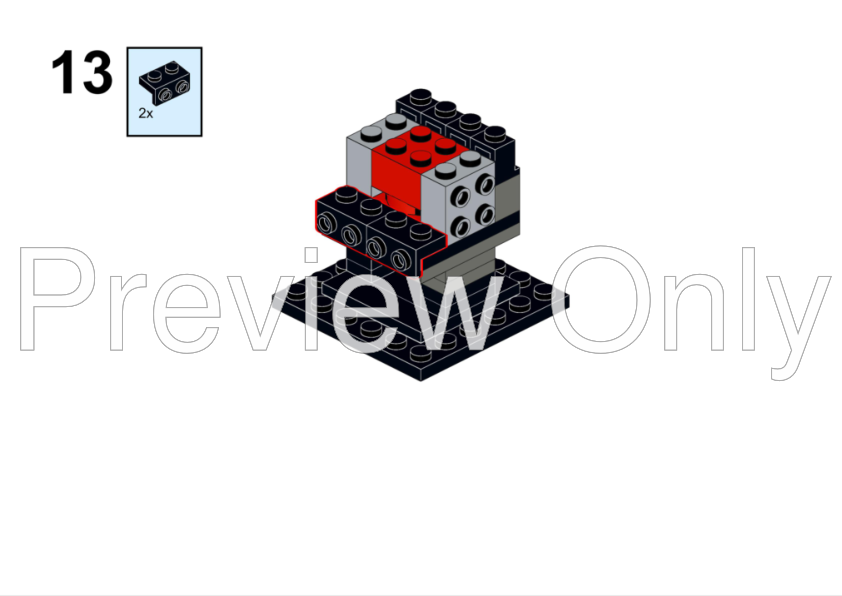 LEGO MOC Axel Graylark by CLUN_k | Rebrickable - Build with LEGO