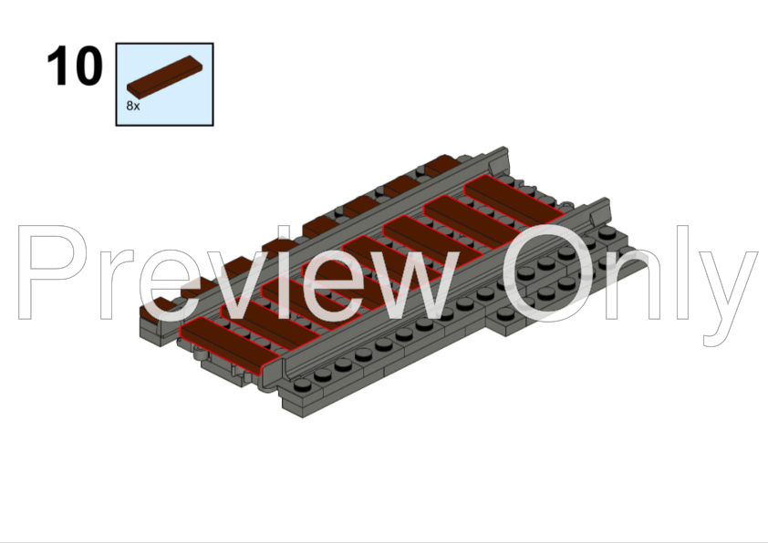 LEGO MOC Train Shed by Bevinsbricks | Rebrickable - Build with LEGO