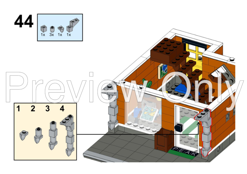 Lego Moc Peak Adventure Store By Heibrock Rebrickable Build With Lego