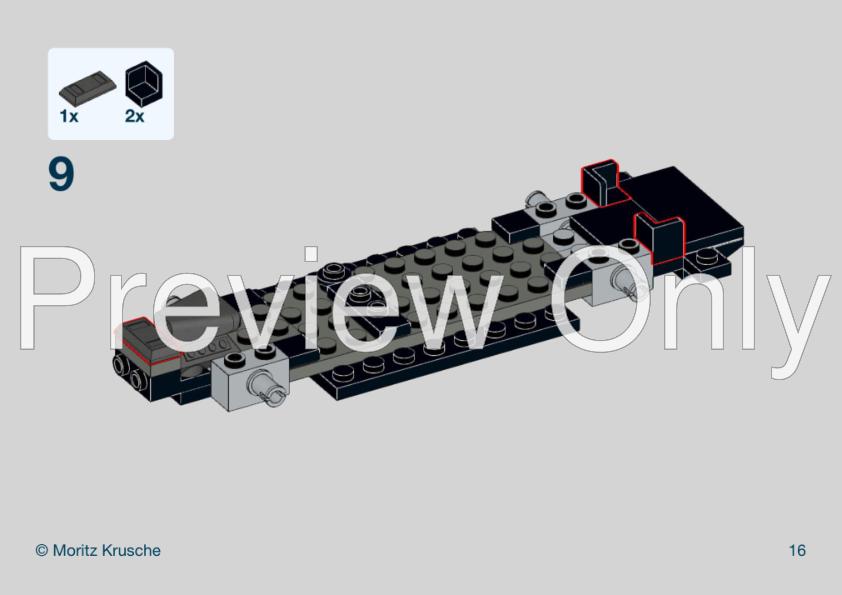 LEGO MOC Yellow Cab #1 | Full-Size Taxi | 6-wide car series by ...