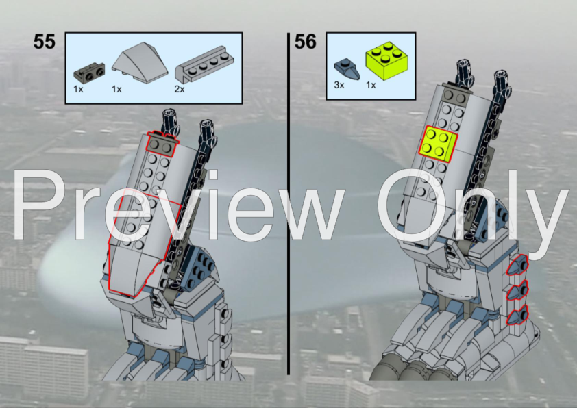 LEGO MOC Orga - Godzilla 2000 by Dethark75 | Rebrickable - Build with LEGO