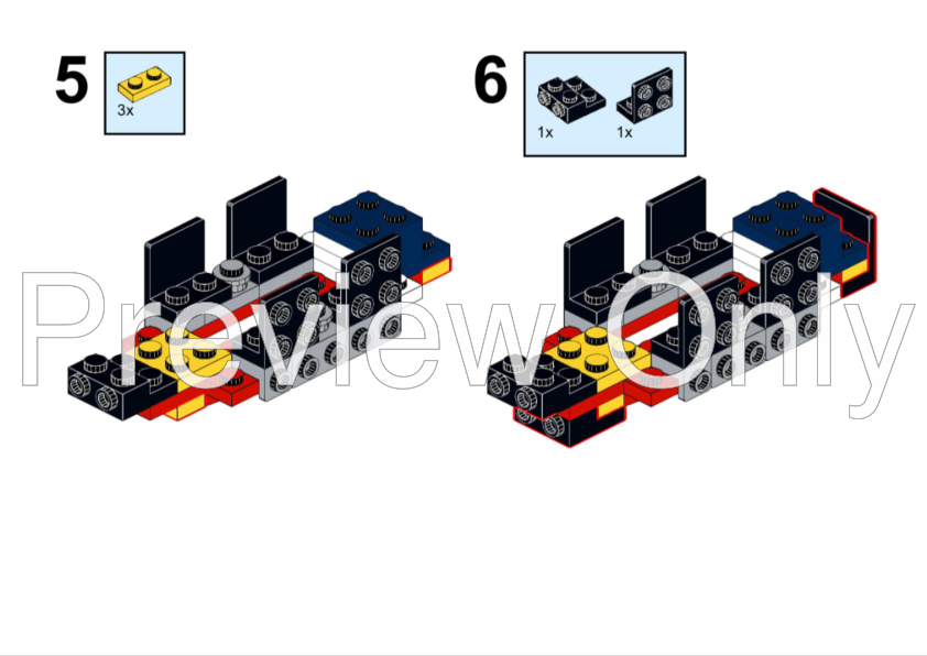 LEGO MOC Ford Fiesta by Spolly | Rebrickable - Build with LEGO