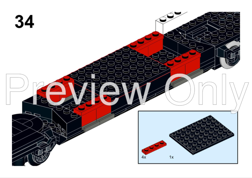 Lego Moc Swiss Regional Train By Handers Rebrickable Build With Lego