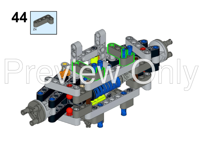 LEGO MOC 42156 modular build by EricMunsters | Rebrickable - Build with ...