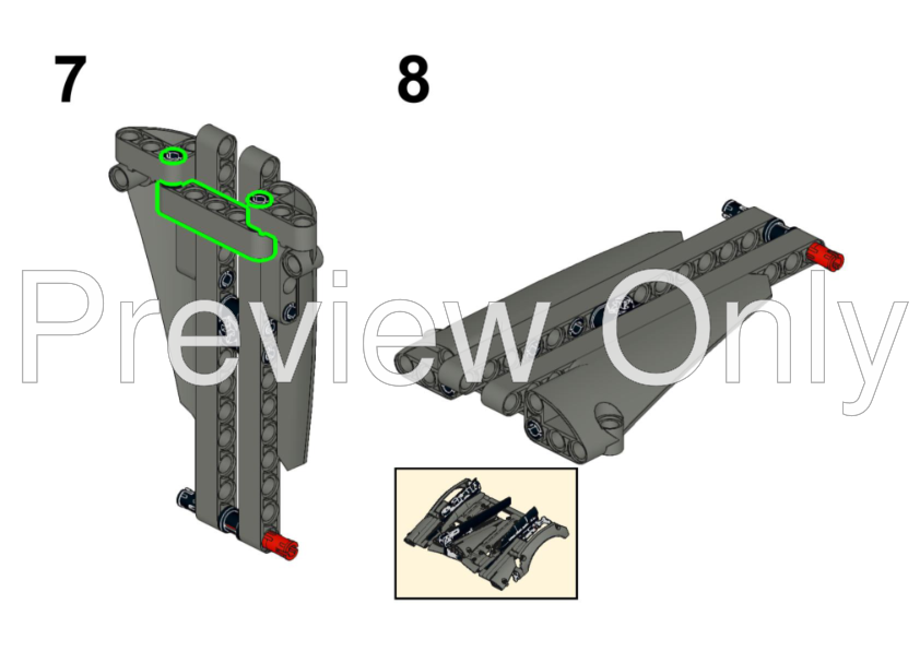 LEGO MOC 42156 modular build by EricMunsters | Rebrickable - Build with ...