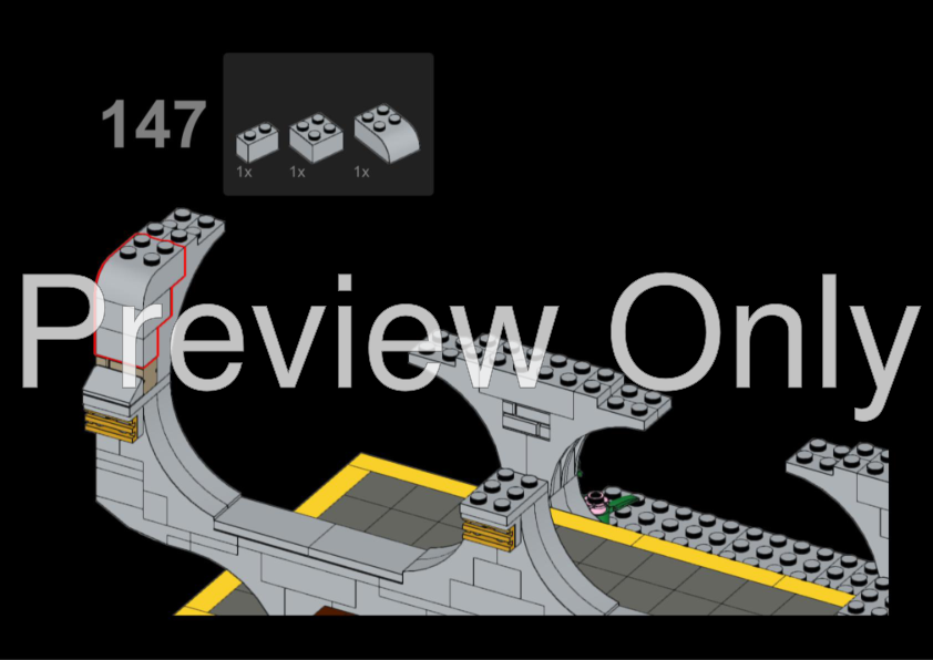 LEGO MOC Ninjago City Suspended Train Station by cjtonic | Rebrickable ...