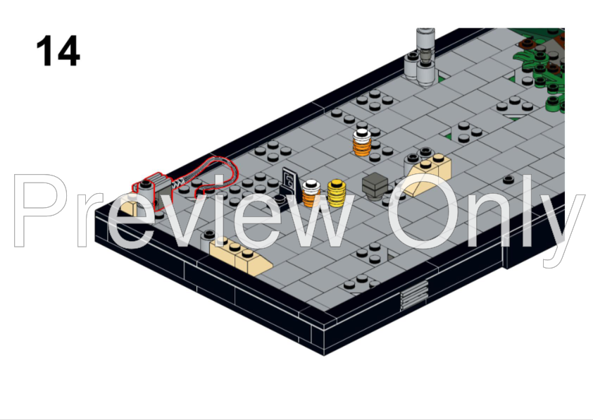 Lego Moc Sw Diorama Yavin 4 By Doubleubricks Rebrickable Build