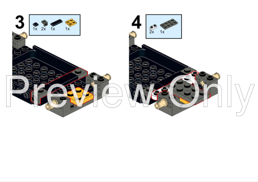 LEGO MOC 76918 C8 Corvette by Turbo8702 | Rebrickable - Build with LEGO