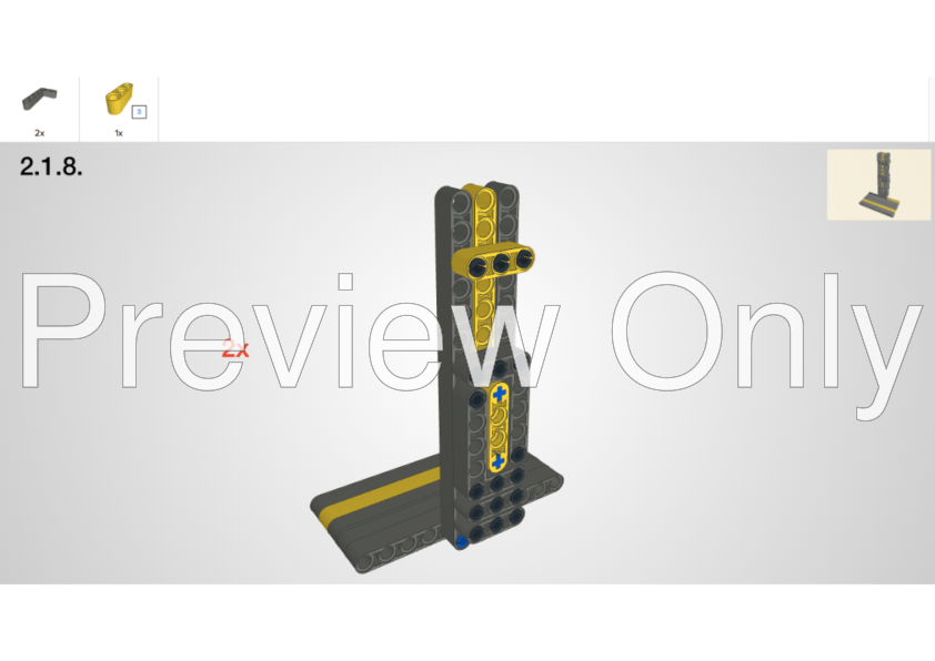 LEGO MOC Wind-up Robot by Eddie_Young | Rebrickable - Build with LEGO