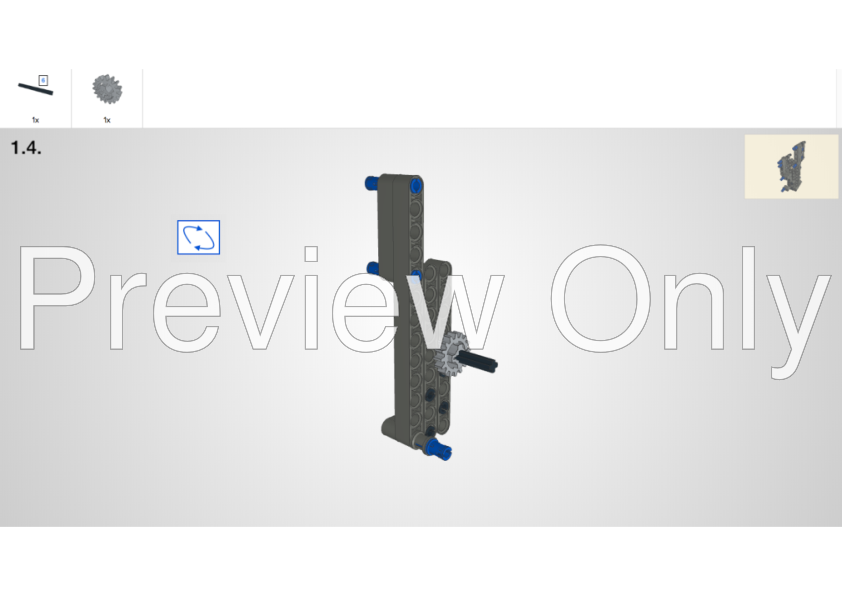 LEGO MOC Wind-up Robot by Eddie_Young | Rebrickable - Build with LEGO