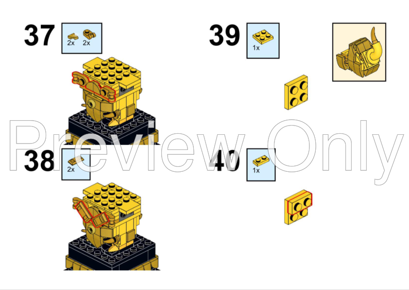 LEGO MOC Taurus Aldebaran god cloth by mandroid99 | Rebrickable - Build ...