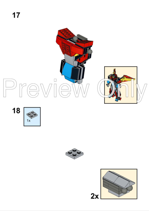 Lego Moc Super Robot² By Re Creator Rebrickable Build With Lego