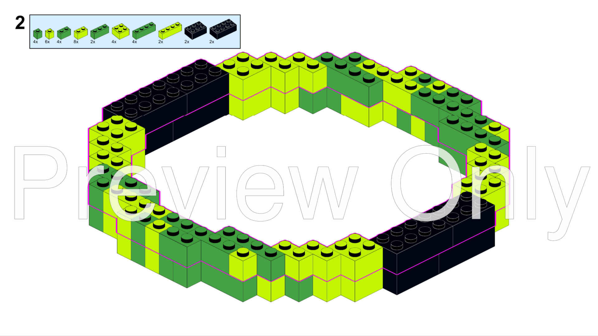 LEGO MOC Mario pen holder2 by xiaowang | Rebrickable - Build with LEGO