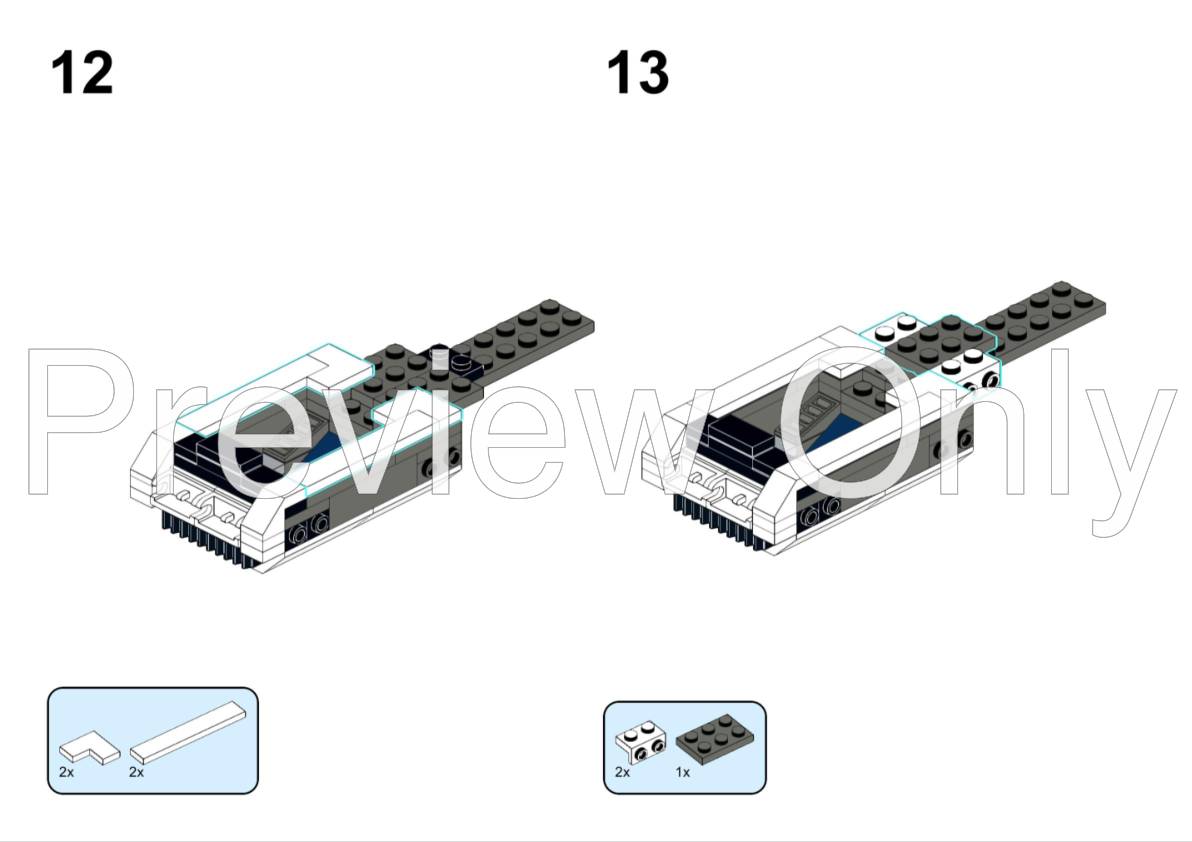 LEGO MOC I-7 Howlrunner by ThrawnsRevenge | Rebrickable - Build with LEGO