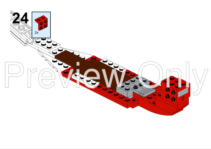 LEGO MOC Lao Che's Tri-motor by Andrew1111 | Rebrickable - Build with LEGO