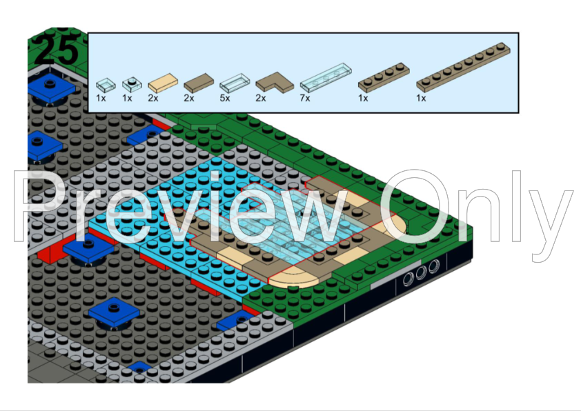 LEGO MOC Sports Complex by IBrickedItUp | Rebrickable - Build with LEGO