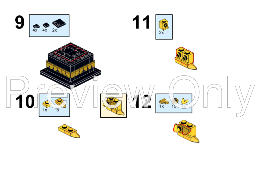 LEGO MOC Cancer Deathmask god cloth by mandroid99 | Rebrickable - Build ...