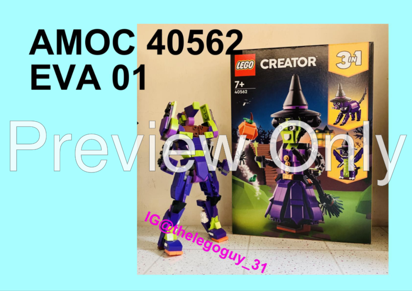 LEGO MOC AMOC 40562 - EVA-01 by TheLegoGuy31 | Rebrickable - Build with ...