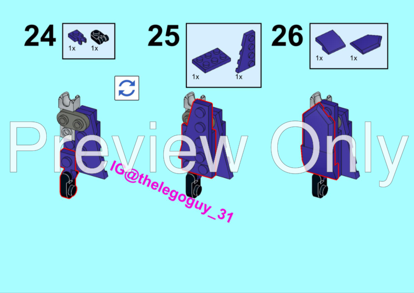 LEGO MOC AMOC 40562 - EVA-01 by TheLegoGuy31 | Rebrickable - Build with ...