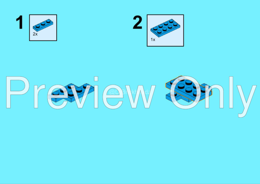 LEGO MOC Larry the Lobster (Spongebob Squarepants) Brickheadz by ...