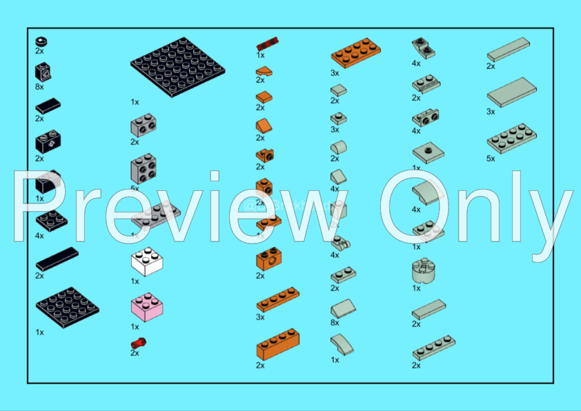 LEGO MOC Squidward Tentacles (Spongebob Squarepants) Brickheadz by ...