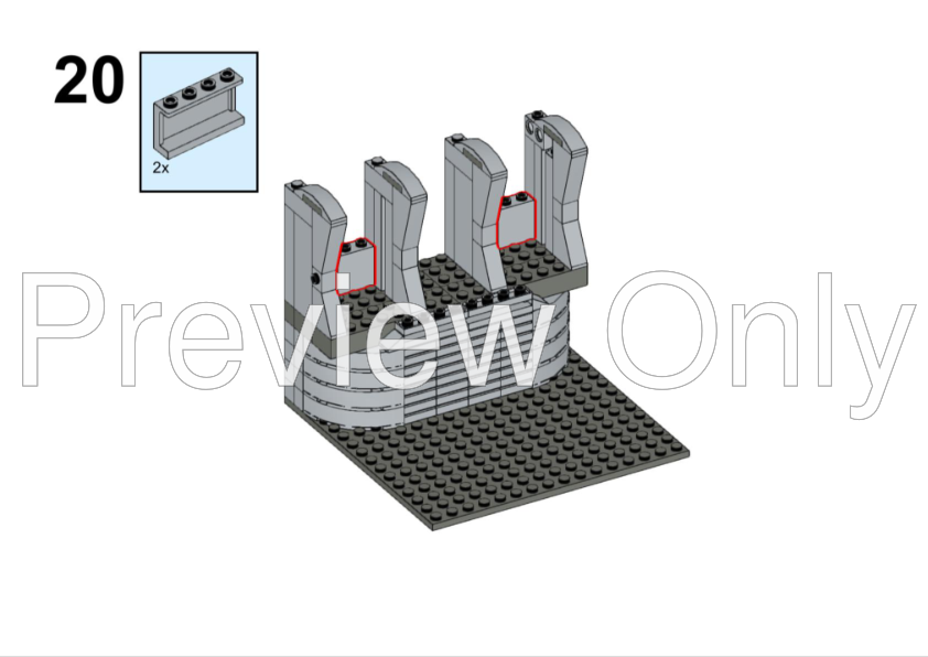 LEGO MOC Bacta Tank by LAsquatch | Rebrickable - Build with LEGO