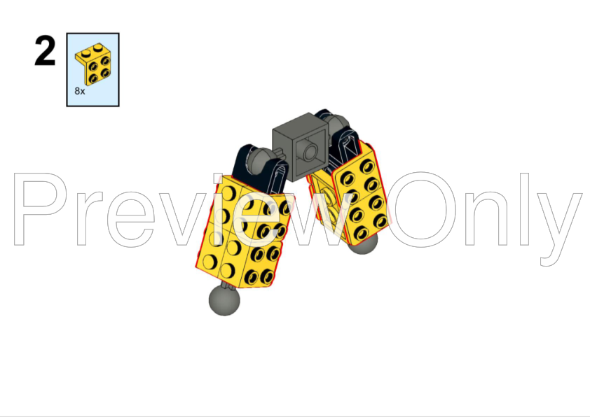 LEGO MOC WOLVERINE 8 INCH ARTICULATED MODEL by BWTMTBrickworks ...