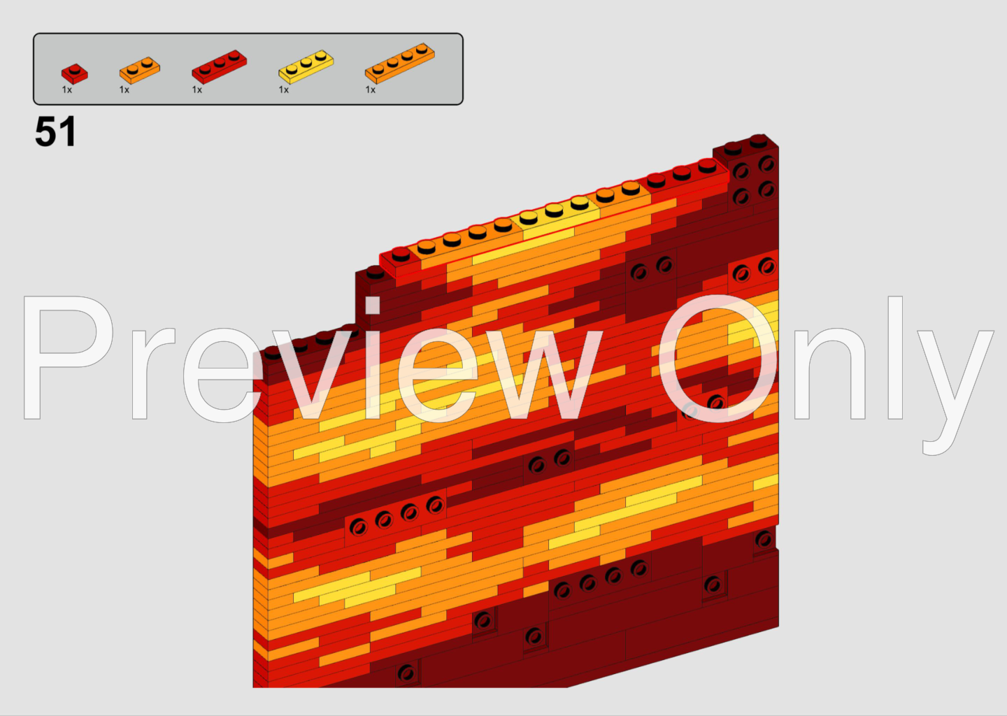 Lego Moc Mustafar By Daxianzhe Rebrickable Build With Lego